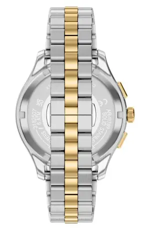 Emporio Armani Chronograph Two-tone Bracelet Watch Set