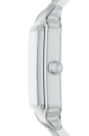 Emporio Armani Tank Bracelet Watch - Silver