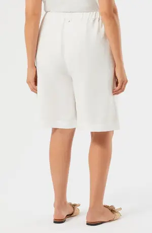 Marina Rinaldi Spugna Drawstring Shorts