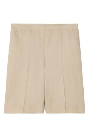 Marina Rinaldi Nodino Linen Shorts