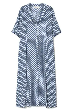 Marina Rinaldi Ranch Geo Print Shirtdress