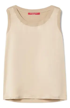 Marina Rinaldi Sdonnola Satin & Jersey Shell