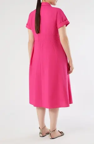 Marina Rinaldi Gabbia Wrap Midi Dress