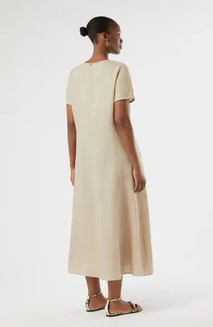 Marina Rinaldi Azzurro Linen Dress