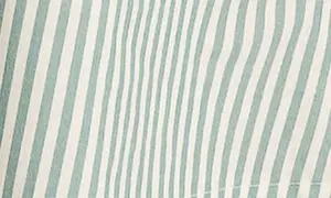 Matty M. Striped Cotton Midi Dress - Jade