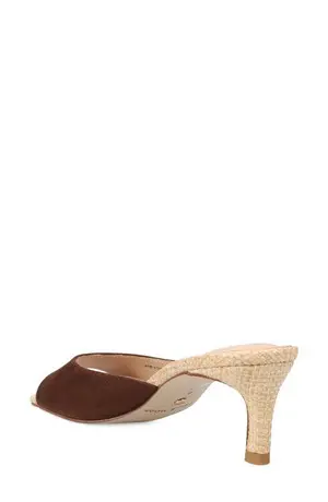Pelle Moda Slide Sandal - Espresso