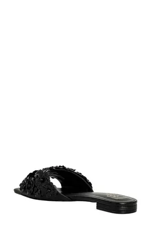 SHU SHOP Camellia Slide Sandal - Black
