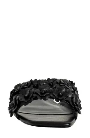 SHU SHOP Camellia Slide Sandal - Black