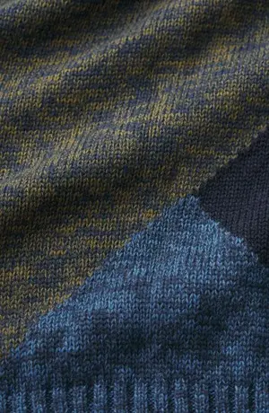 SEASALT CORNWALL Organic Cotton Color Block Cardigan