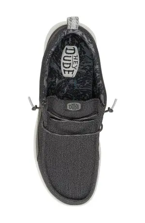 HEY DUDE Wally Hey2o Mesh Slip-on - Black