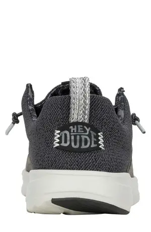 HEY DUDE Wally Hey2o Mesh Slip-on - Black