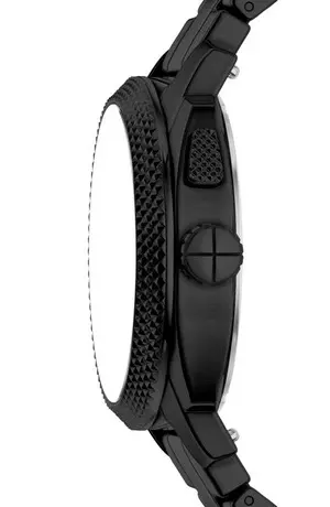 Fossil Big Tic® Anadigi Bracelet Watch - Black