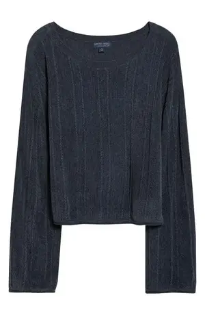Barefoot Dreams Cozychic Ultra Lite® Sweater - Indigo