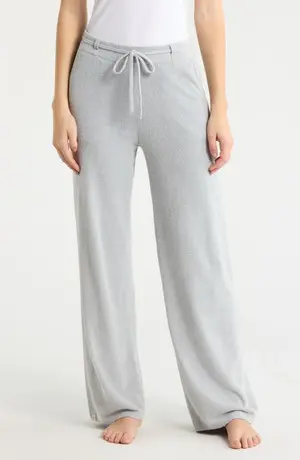 Barefoot Dreams Relaxed-fit Pants With Drawstring Waist - Frost