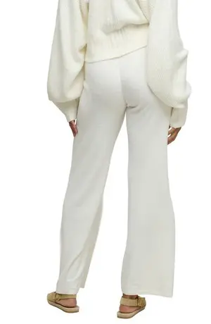 Barefoot Dreams Relaxed-fit Pants With Drawstring Waist - Pearl