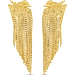 SHYMI Fringe Earrings Gold
