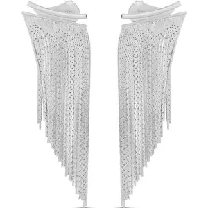 SHYMI Fringe Earrings - Silver