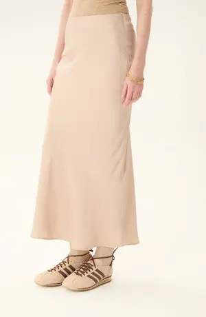 Deluc Madeira Maxi Skirt - Beige