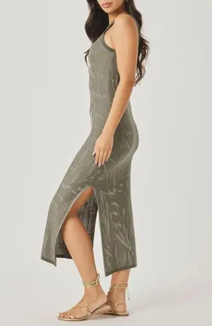 Splendid Mabel Sleeveless Midi Sweater Dress