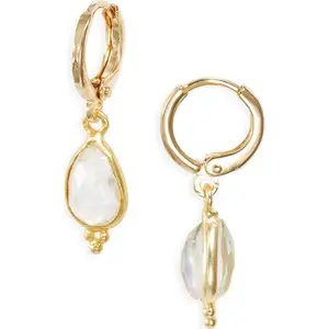 CHILD OF WILD Dewlit Pear Drop Earrings - Gold