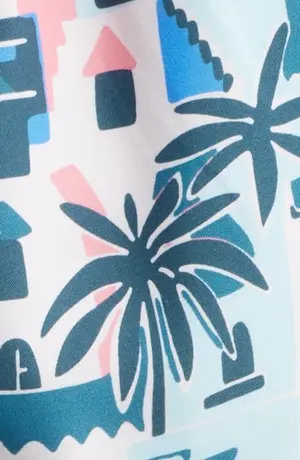 BOARDIES City Print Mid-length Swim Trunks - Multi
