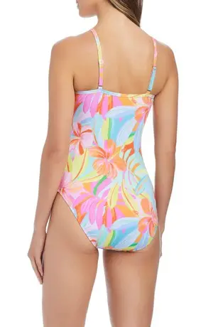 BLEU BY ROD BEATTIE O-ring One-piece Swimsuit