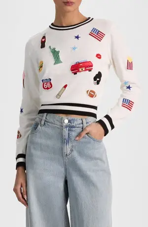 Applique Sweaters For Women