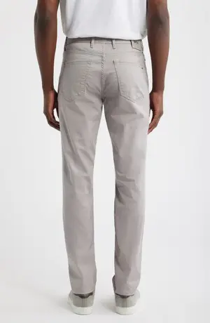 BRAX Chuck Modern Fit Five-pocket Pants - Silver