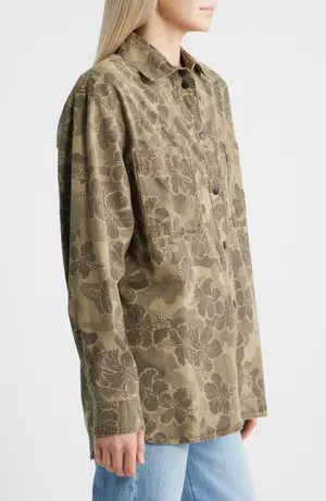 Rip Curl Paradise Camo Cotton Button-up Shirt