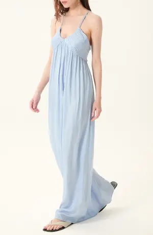 Deluc Rosello Sleeveless Maxi Dress - Light Blue
