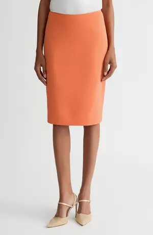 KASPER Zip Pencil Skirt