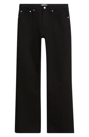 FRAME High-waist Bootcut Jeans - Black