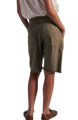 Free People Tie-waist Cotton Shorts