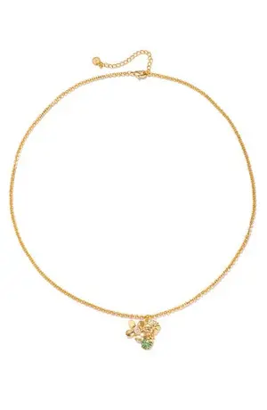 LA MENO Carapace Pendant Necklace