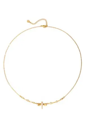 LA MENO Dragonfly Kiss Necklace