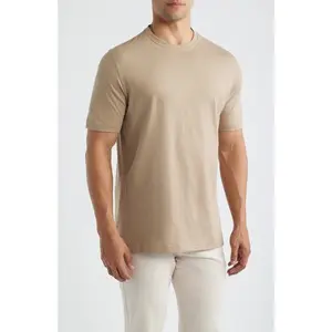 Scott Barber Liquid Pima Cotton T-shirt - Camel