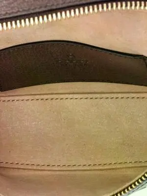 Gucci Ophidia Top Handle Bag Gg Coated Canvas Mini