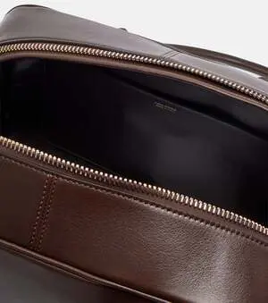 TOM FORD Leather Shoulder Bag - Brown