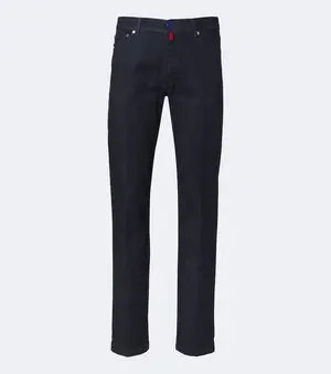 Kiton Slim Fit Jeans - Blue