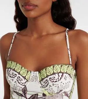 Tory Burch Printed One-piece Swimsuit - Multicoloured