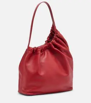 AESTHER EKME Demi Lune Cloud Medium Leather Shoulder Bag - Red