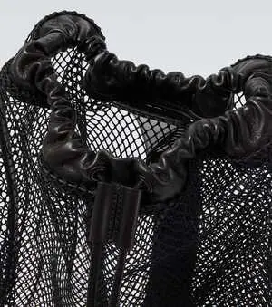TOM FORD Leather-trimmed Backpack