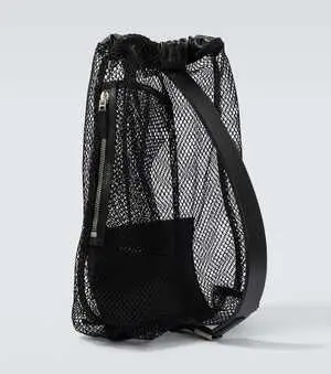 TOM FORD Leather-trimmed Backpack