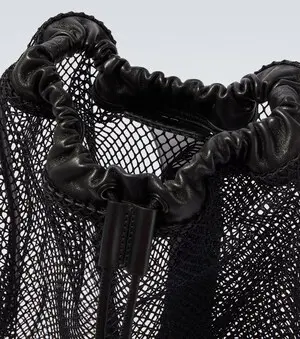 TOM FORD Leather-trimmed Backpack