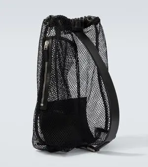 TOM FORD Leather-trimmed Backpack