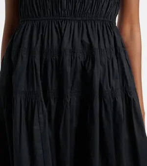DÔEN Melie Cotton Poplin Midi Dress
