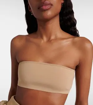 Max Mara Mxsfiabe Bandeau Top - Beige