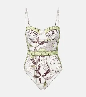 Tory Burch Printed Swimsuit - Multicoloured