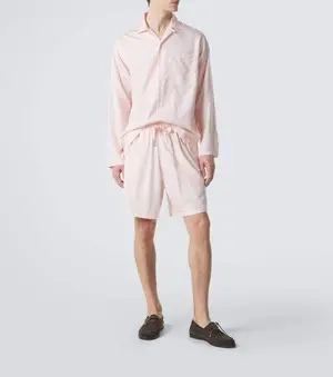 UMIT BENAN Silk Shorts