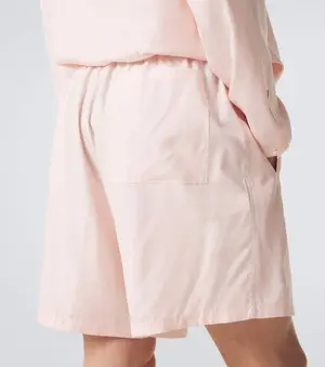 UMIT BENAN Silk Shorts